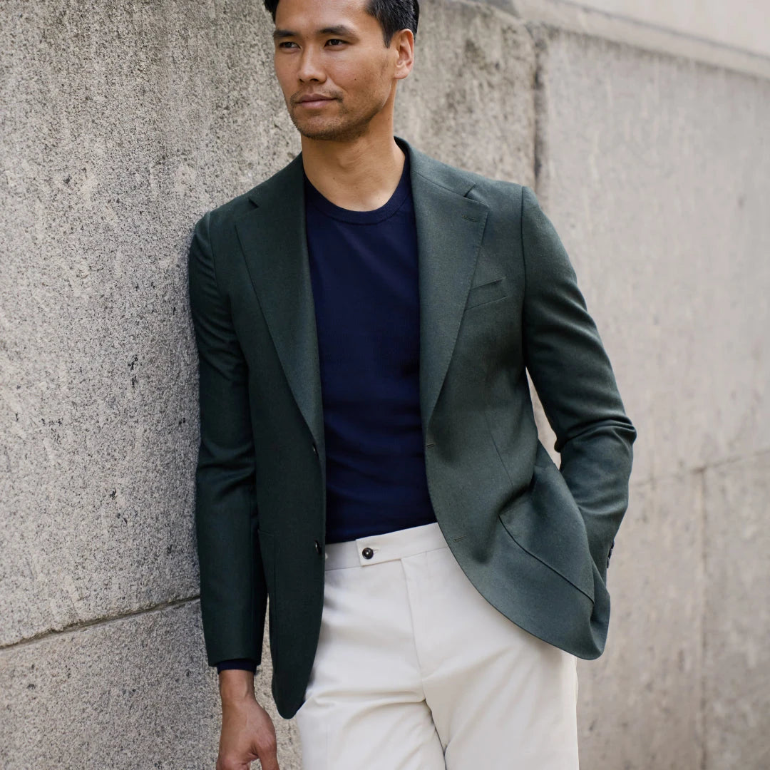 Men's Tailored Chinos - Custom-Made for You.