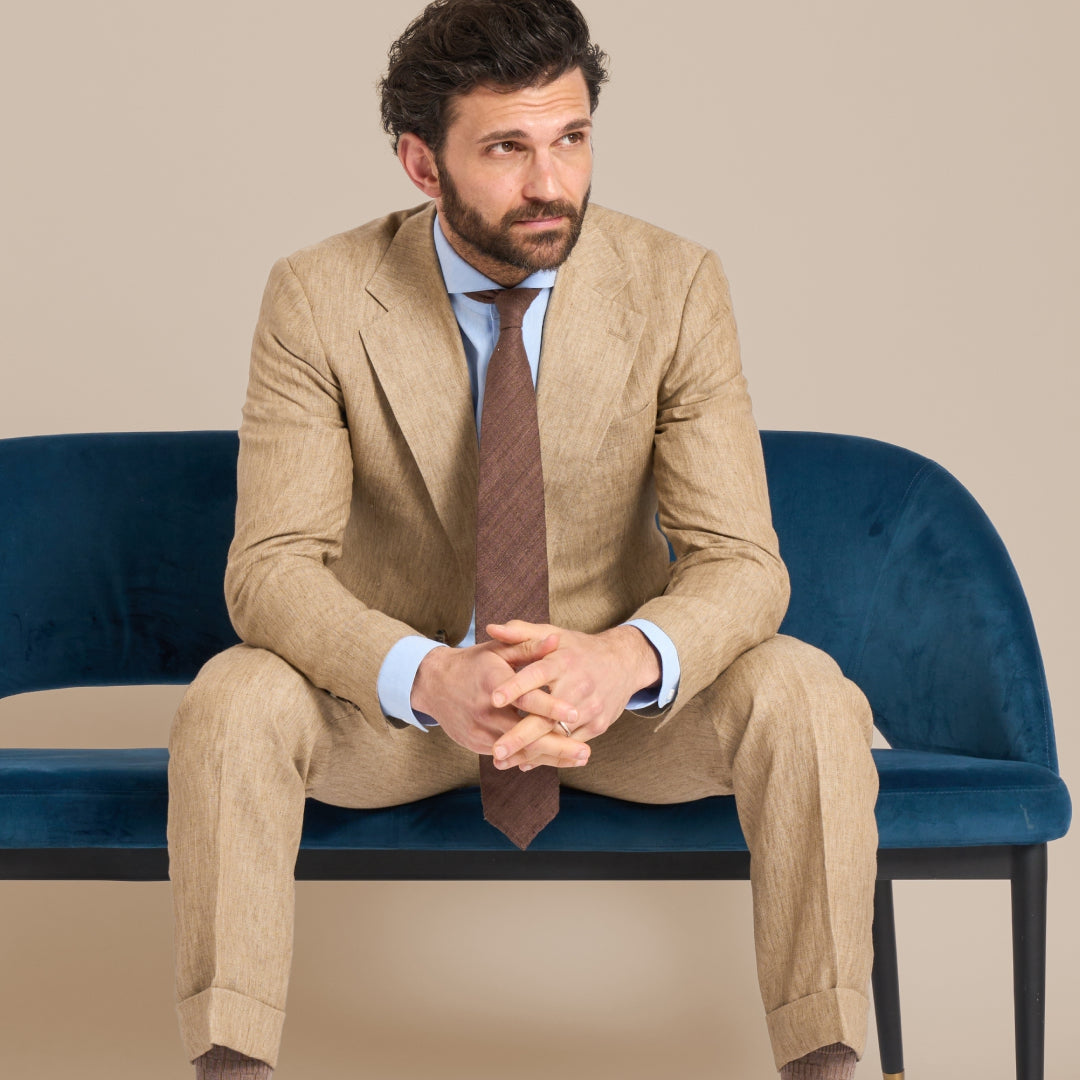 Men's Light Brown Suits - Custom-Made for You.