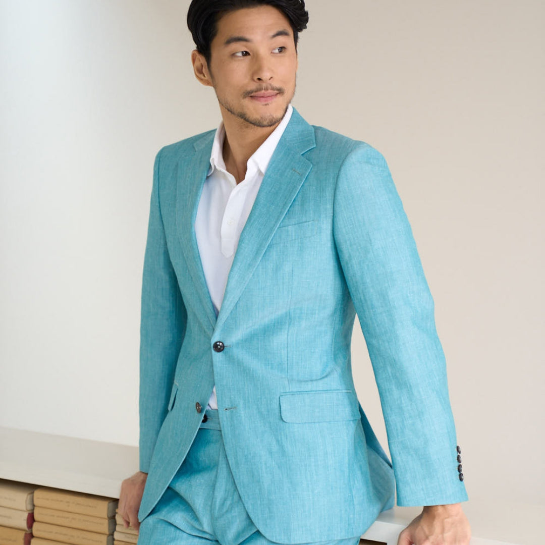 Men's Teal Suits - Custom-Made for You.