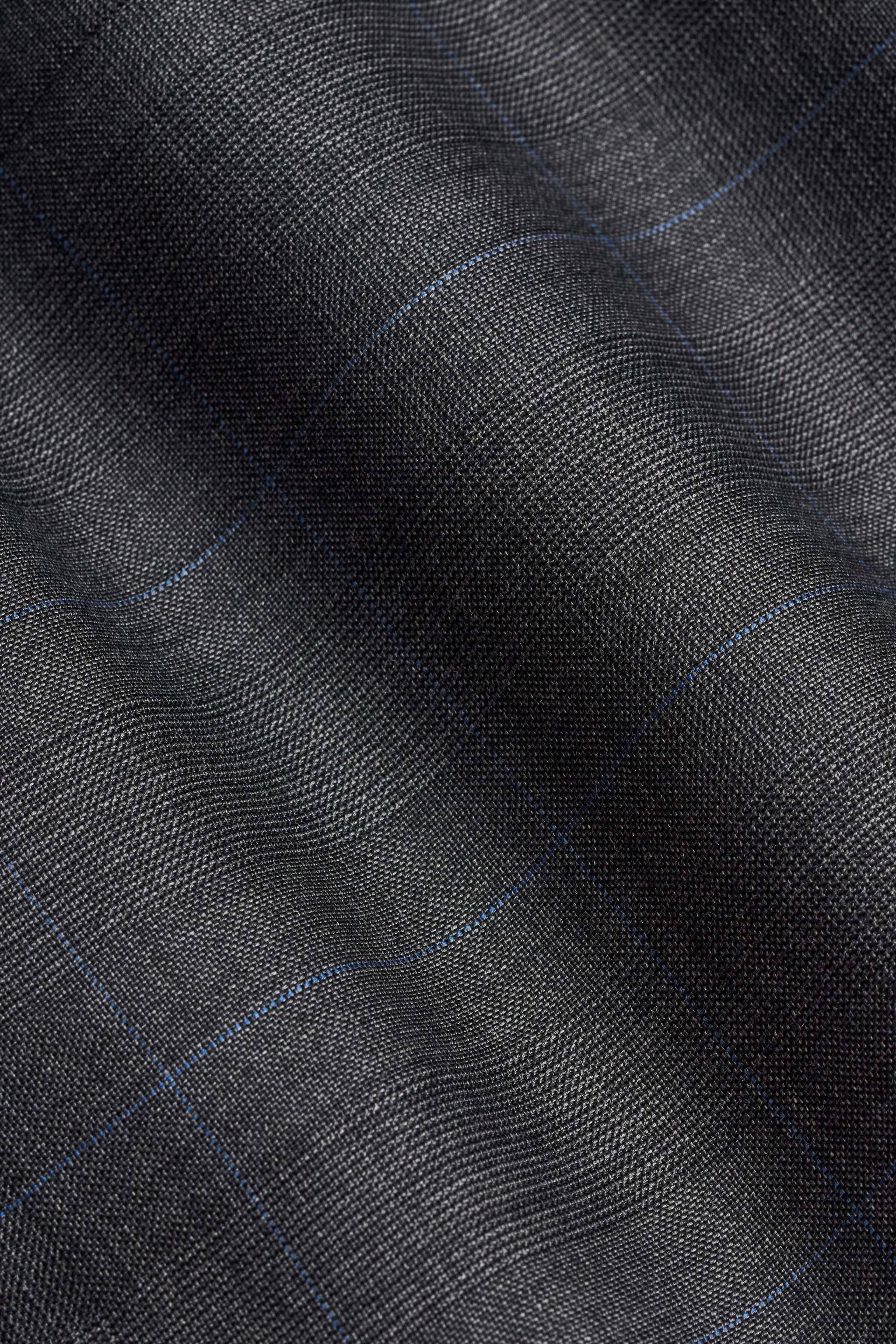 Custom Tailored Reda Mid Grey Prince of Wales Suit | Edit Suits Co.