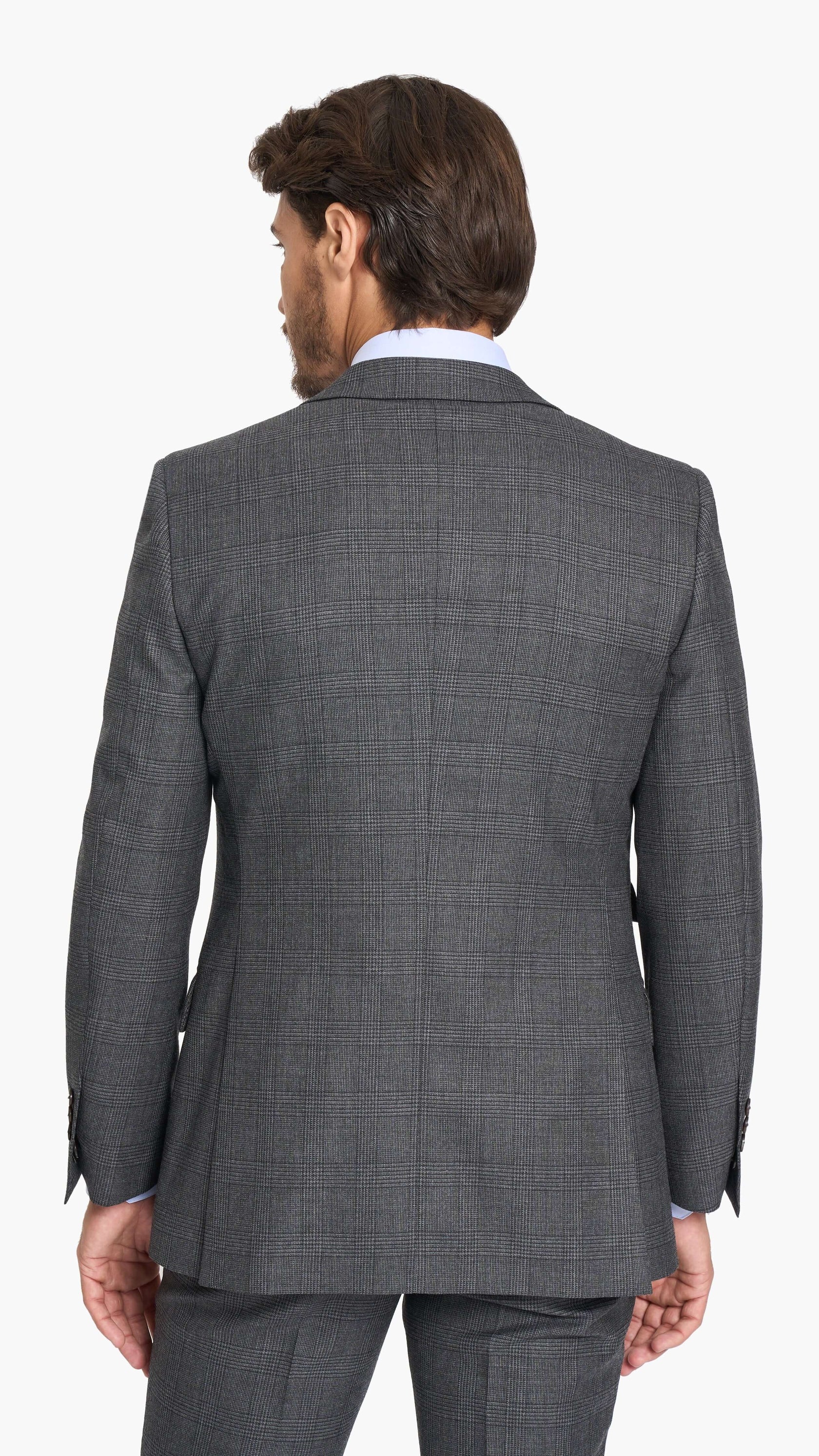 Holland & Sherry Prince of Wales Custom Suit - Edit Suits Co.