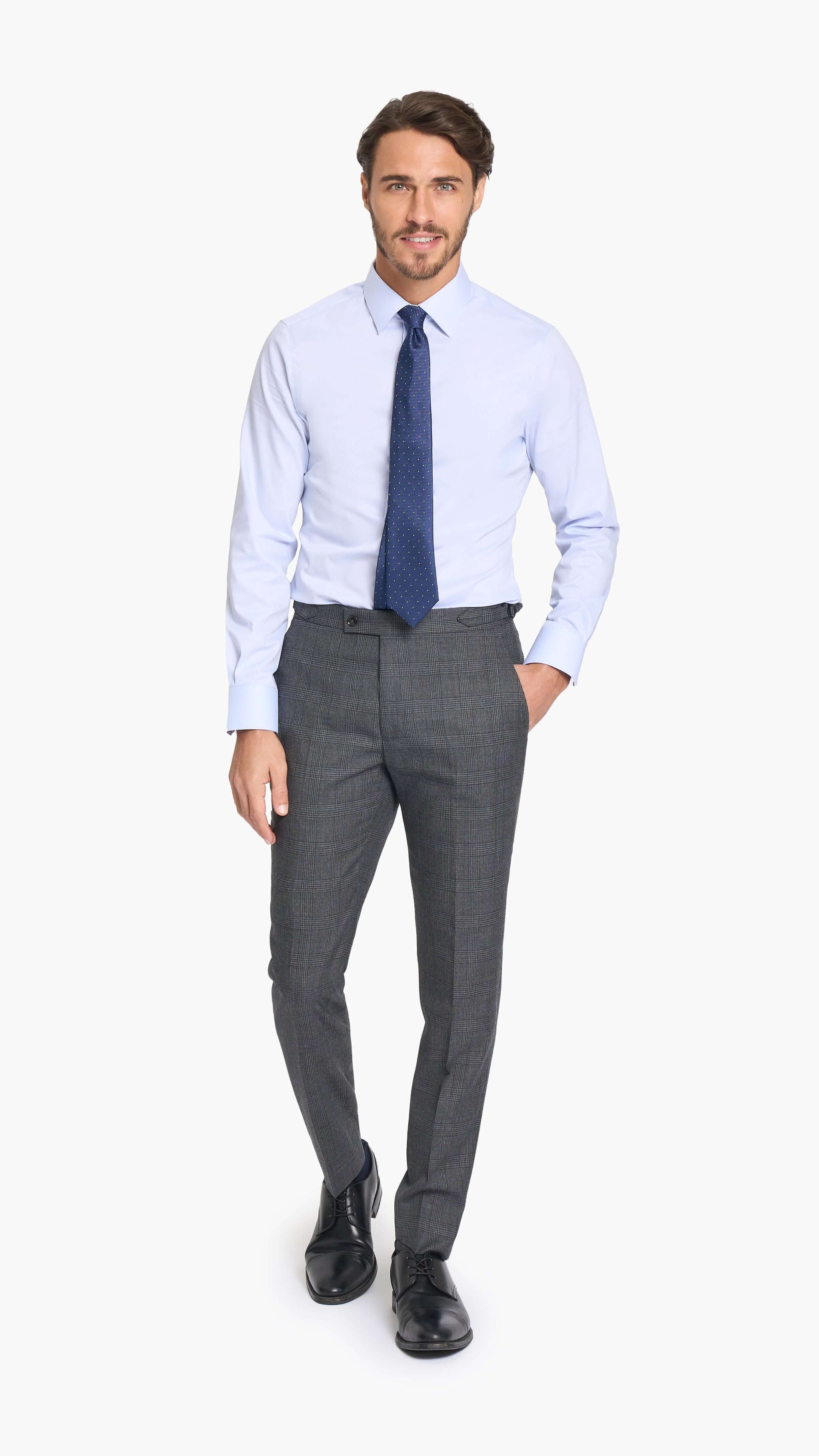 Holland & Sherry Prince of Wales Custom Suit - Edit Suits Co.